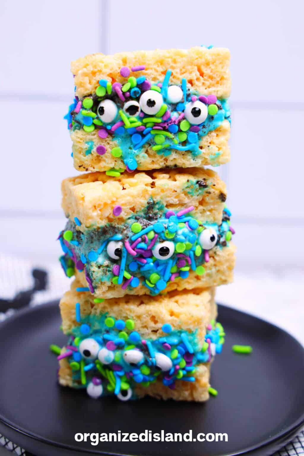Monster Ice Cream Sandwiches - Organized Island