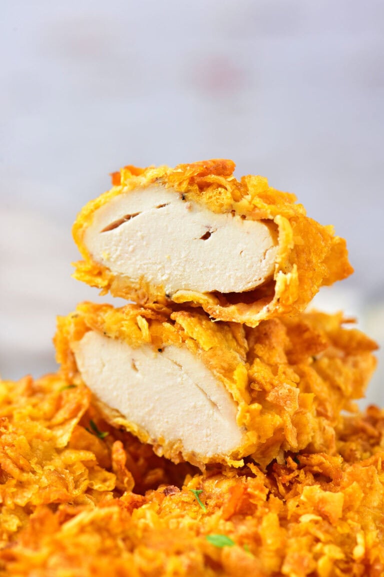 Chicken with Cornflakes - Organized Island