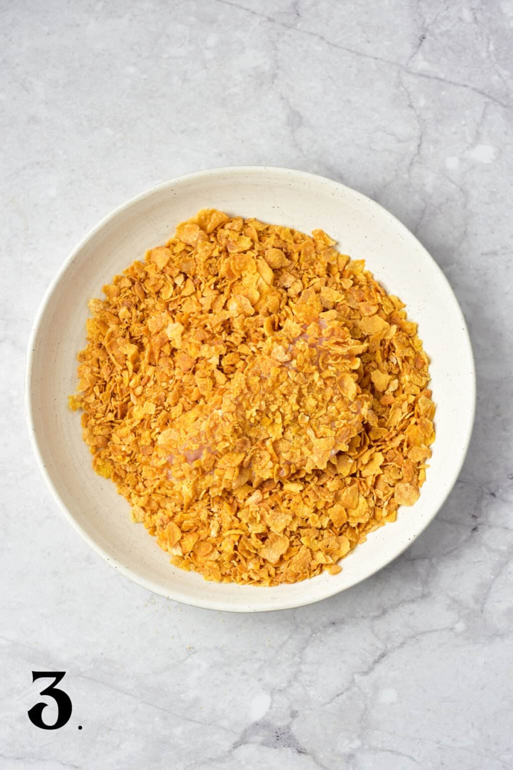 Chicken with Cornflakes - Organized Island