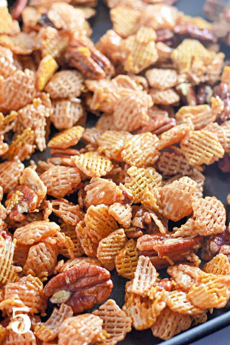Easy Crispix Snack Mix - Organized Island