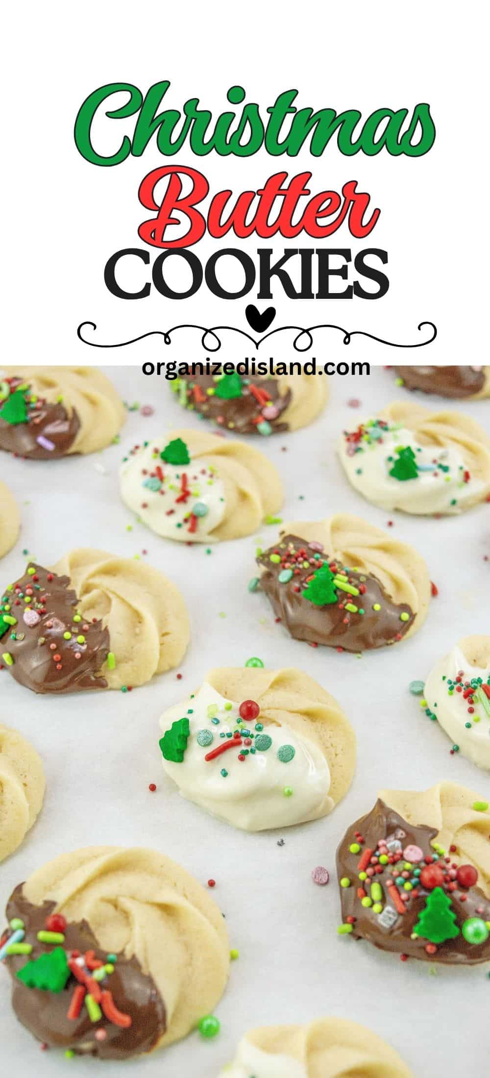 Best Christmas Butter Cookies Recipe - Organized Island