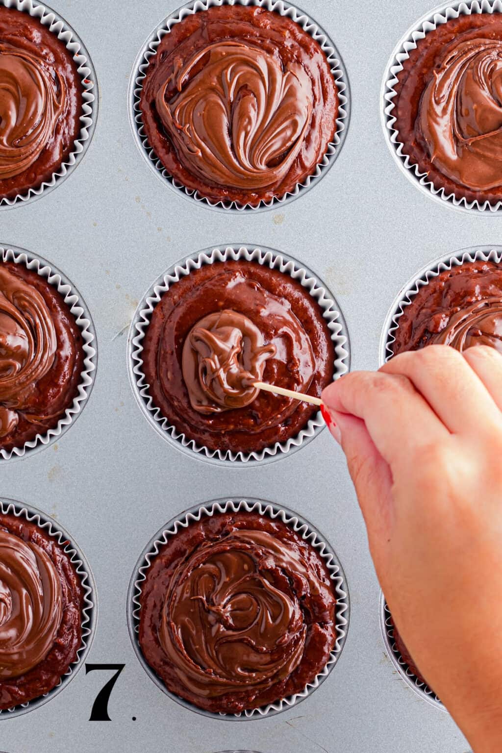 Best Ever Nutella Muffins Recipe - Organized Island