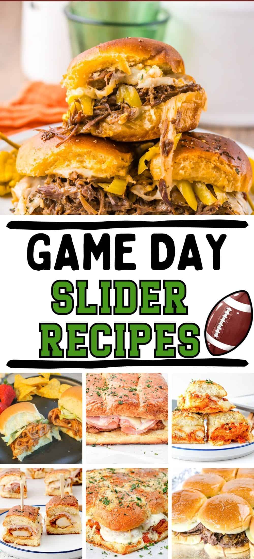 Easy Game Day Slider Recipes - Organized Island