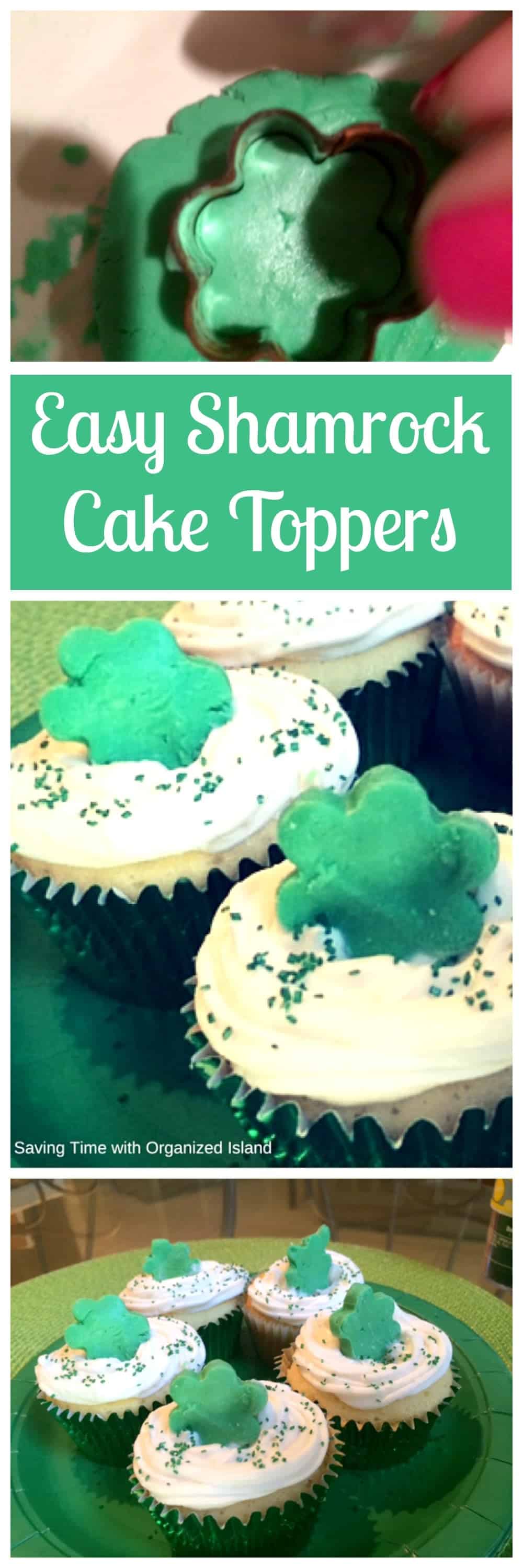 Shamrock Cupcakes for St. Patricks Day - Organized Island