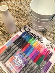 Sharpie Marker Art - Organized Island